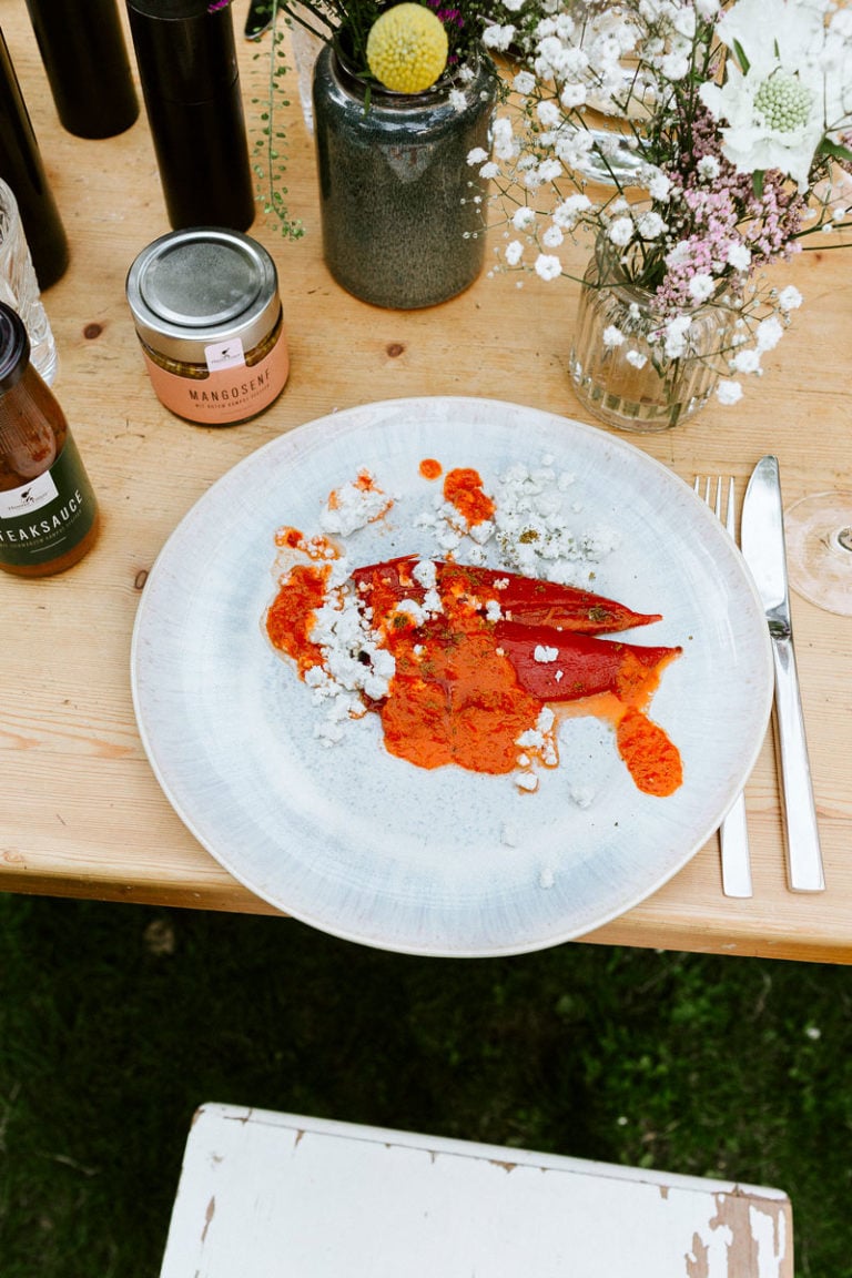 Geröstete Spitzpaprika mit Fetakäse | Hennes Finest Rezepte