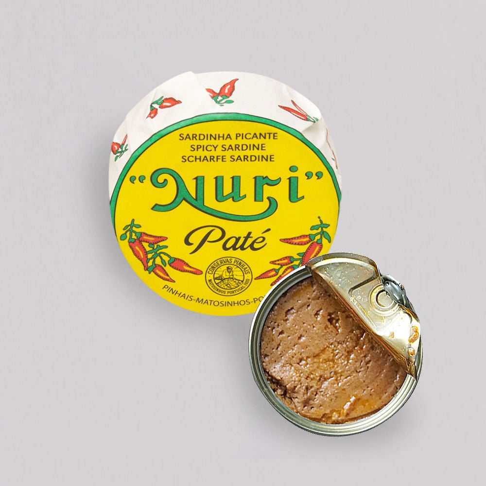 Pikante Sardinenpaté mit Olivenöl | 65 g - Hennes' Finest