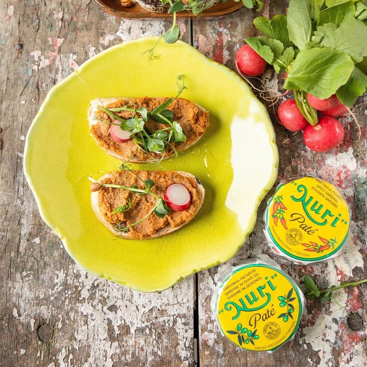 Pikante Sardinenpaté mit Olivenöl | 65 g - Hennes' Finest