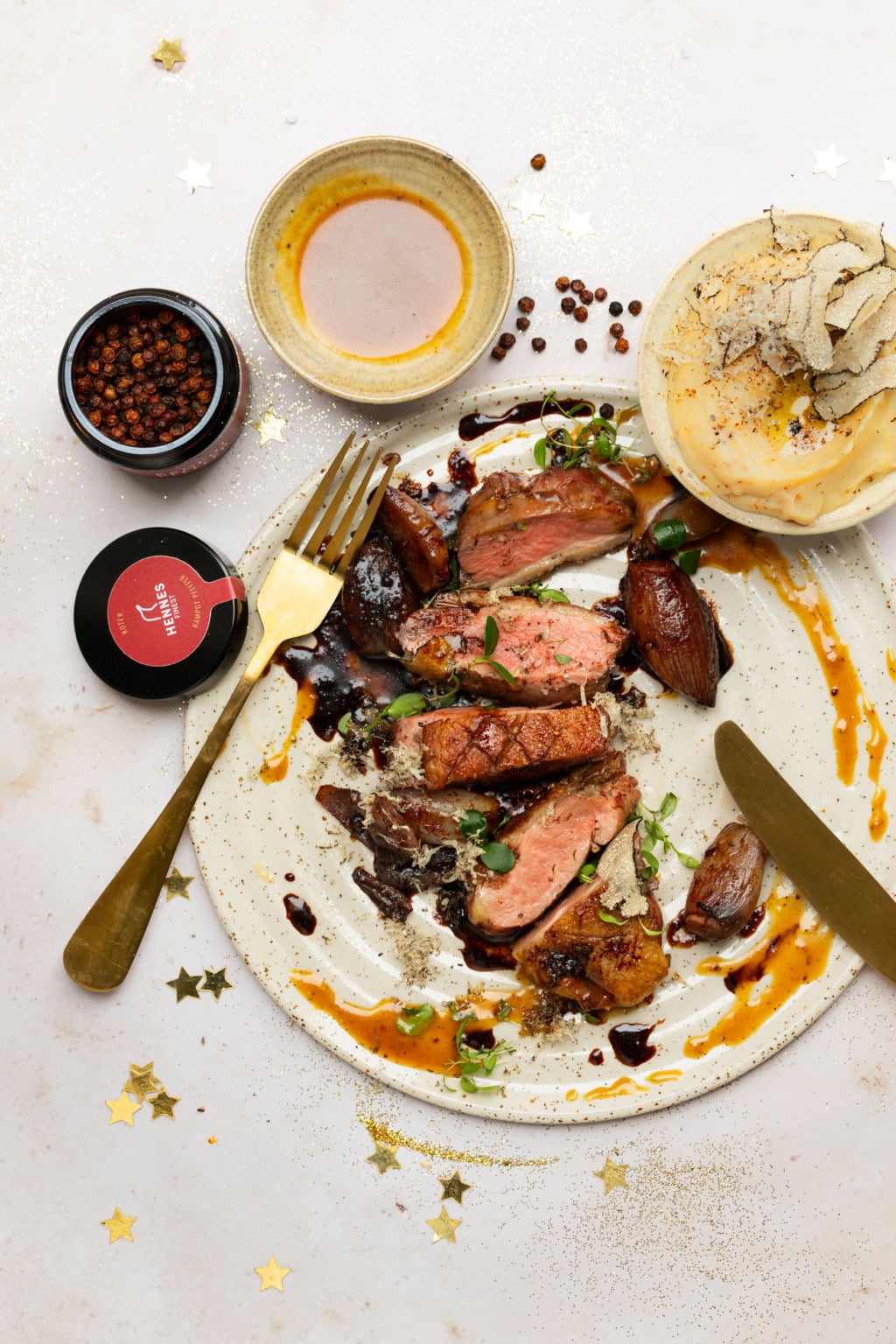 Entenbrust rosa gebraten - Hennes' Finest